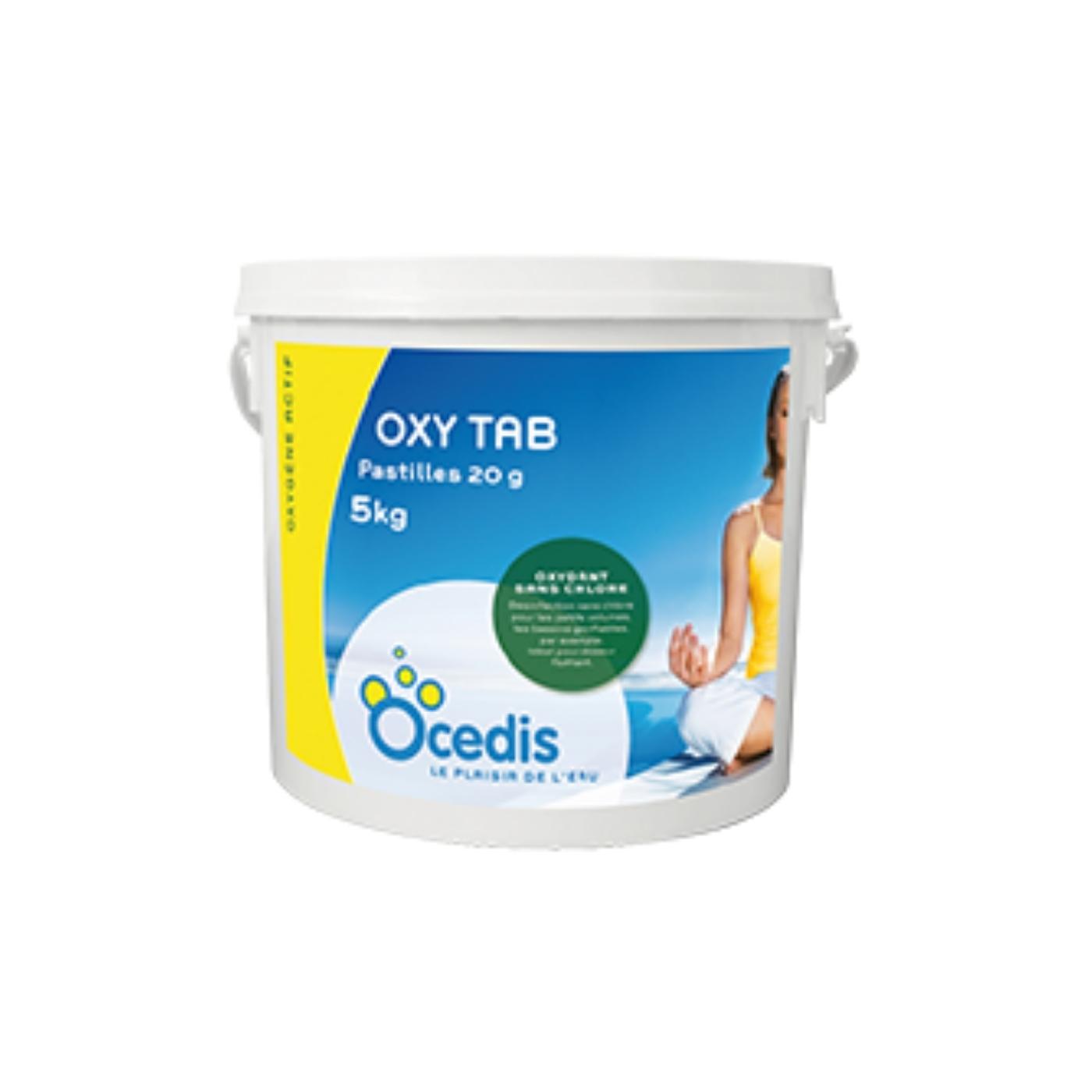 OXY TAB 20 OCEDIS 5 kg - 330020050 | Piscinepascher.fr